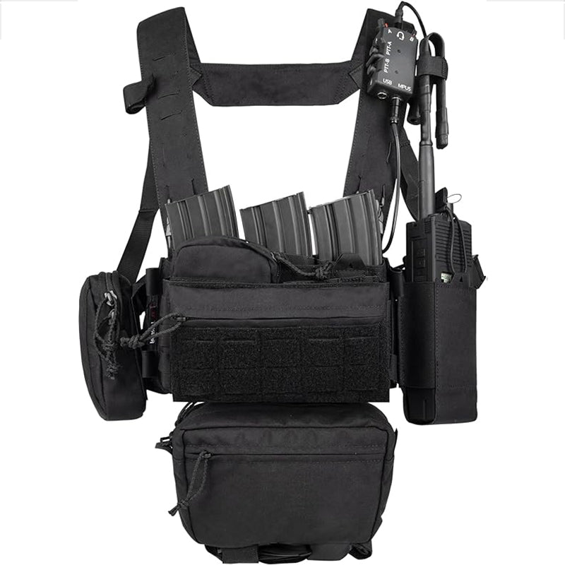Tactical chest rig store